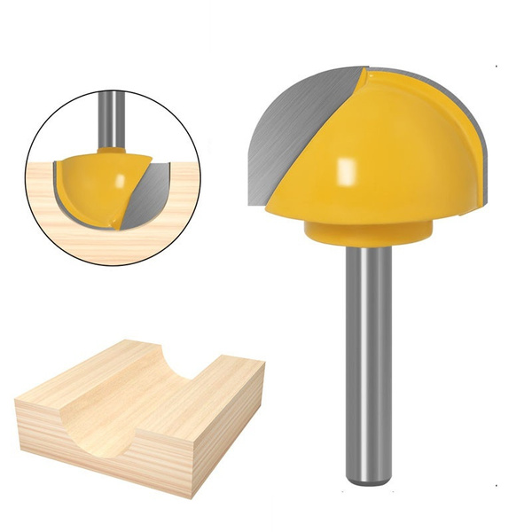 1Pc 6mm Shank CNC Tools Solid Carbide Round Nose Bits Round Nose Cove ...