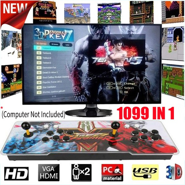 1099 In 1 Pandora Box PS3 Classic Arcade Games Arcade Joystick Games ...