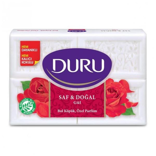 Duru Bath Soap Pure Natural Rose 4 Pcs 600Gr | Wish