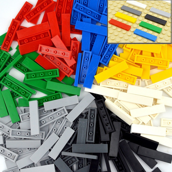 1X4 Educational Creative Size Moc Diy 2431 Building Blocks Figure ...