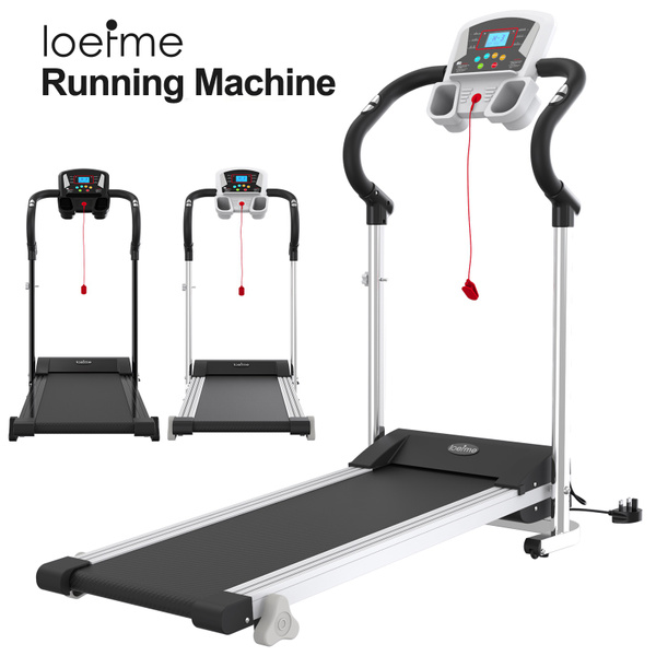 LOEFME Home Gym Fitness Running Machine 1.5Hp Electric Treadmill Indoor ...