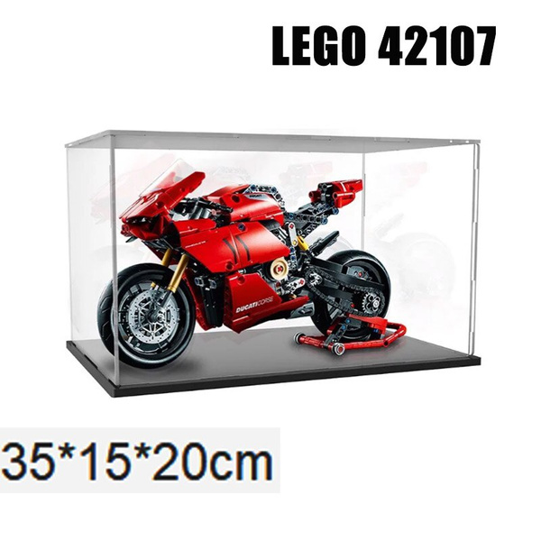 Display Case Storage Box for LEGO 42107 Ducati Panigale V4 R Motorbike ...