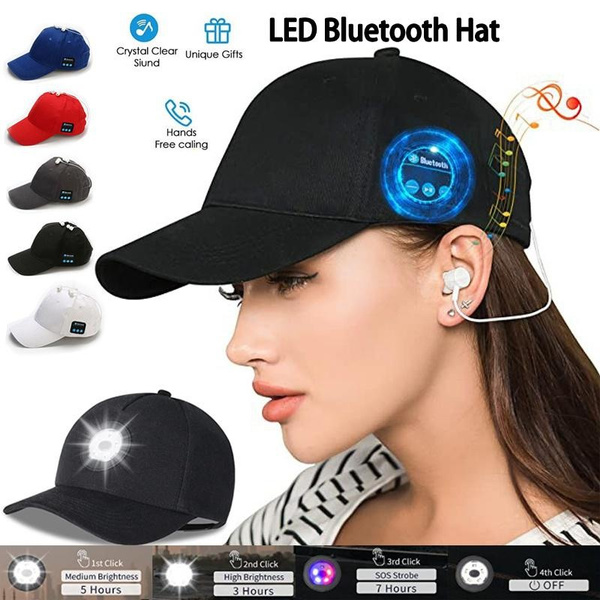 (Bluetooth Cap or Light Cap Optional)Bluetooth Baseball Hat Upgrade ...