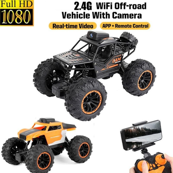 Remote Control Racing RC Car & WiFi HD 1080P FPV Camera 2.4G HD Radio ...