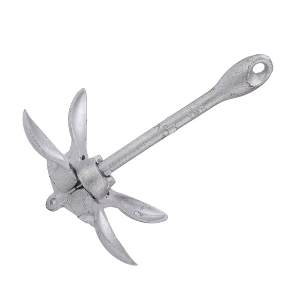 4 Tine Folding Grapnel Anchor Umbrella Anchor Docking Boat Deck ...