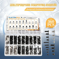 360Pcs Laptop Screw Computer Universal Repair Kit M2-M3 | Wish