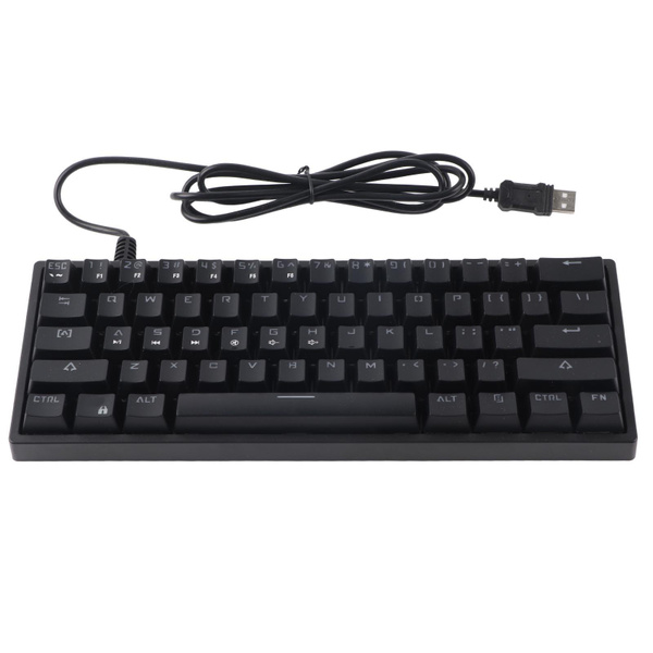 Mechanical Keyboard Cool Lighting RGB 61 Keys Compact Structure Light ...