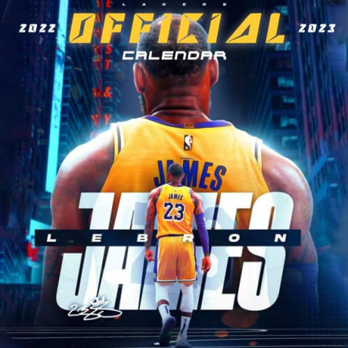 LeBron James Calendar 2022-2023: LeBron James OFFICIAL SPORT Calendar ...
