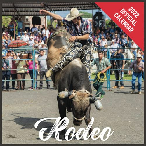 Calendar 2022 Rodeo: Rodeo Official 2022 Monthly Planner, Square ...