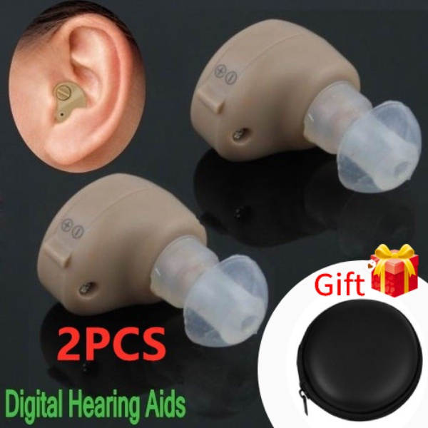 1/2 Comfortable Digital Hearing Aids Portable Amplifier Lightweight ...