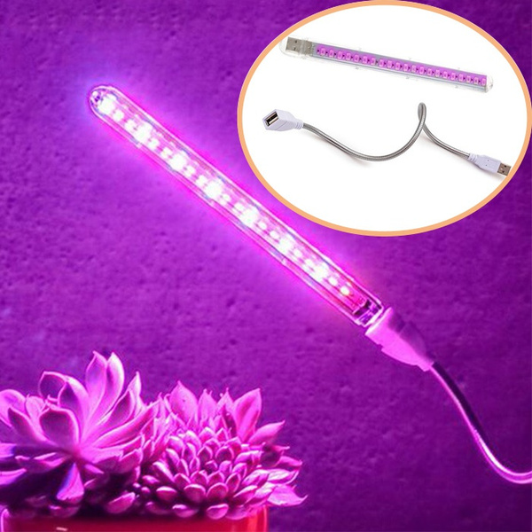 Portable USB 21LED Led Grow Light Plant Growth Lamp Indoor Supplement ...