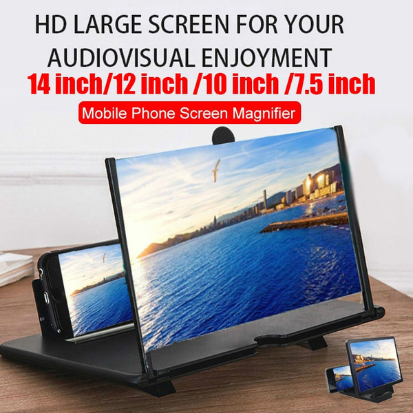 New Arrival 14 Inch /12/10/7.5 Inch 3D Mobile Phone Screen Magnifier ...