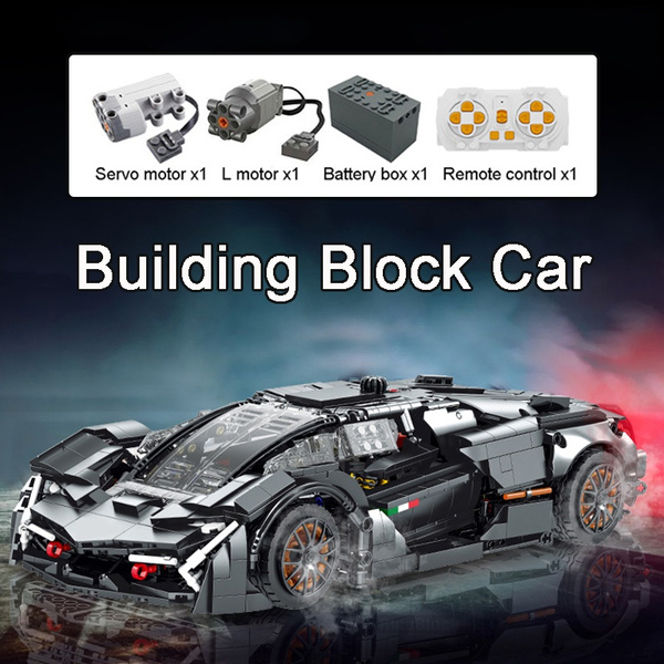 2022 New Moc Black Racing Super Speed Vehicle Remote Control Car Model ...
