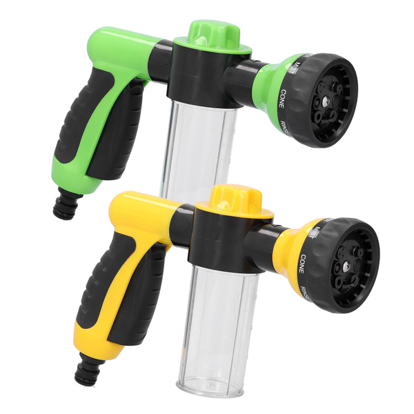 Car Wash Foam Sprayer, Anti‑Rust Garden Nozzles Water Spray Car Wash ...