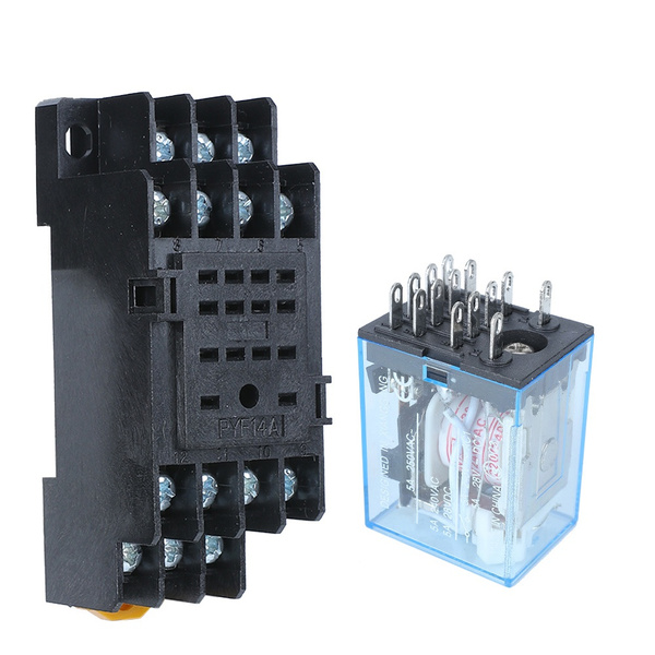 14Pins Relay, MY4NJ Relay Installed Horizontally Stable Performance ...