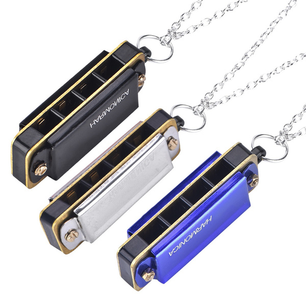 8 tones Harmonica Music Instrument Portable Harmonica, Mini Harmonica ...