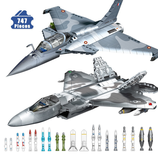 Fifth-generation Jet Fighter Building Blocks F22 RAPTOR、J-16 Fighter、SU ...