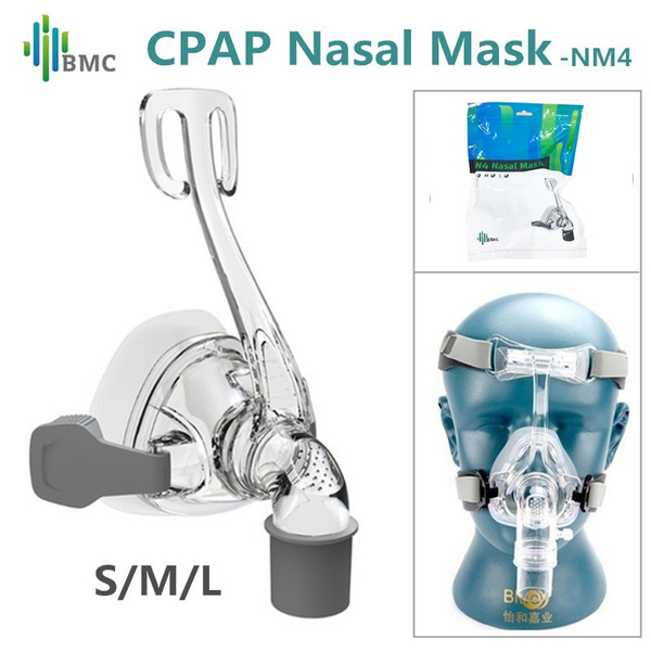 BMC NM4 Nasal Mask CPAP Mask with Headgear CPAP Auto CPAP Sleep Snoring ...