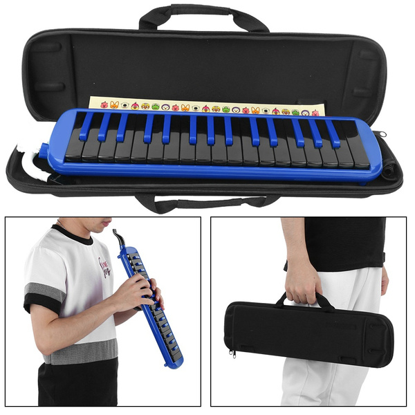 Blue Melodica, Melodica, Easy to Carry for Beginner Melodica Lovers | Wish