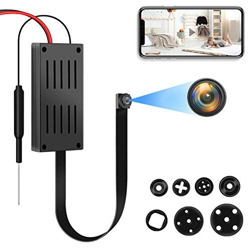 Spy Camera, 4K HD WiFi Hidden Camera, DIY Tiny Wireless Spy Cam, Mini ...