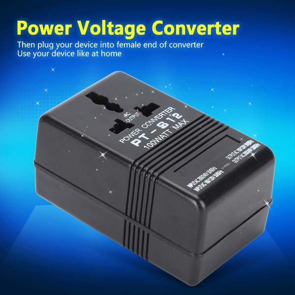 Voltage Converter AC 100v-120v to 220v-240v Step Up Power Adapter ...