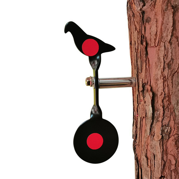 Stainless Steel Bird-shaped Target-Bullseye Shooting Target- Plates ...