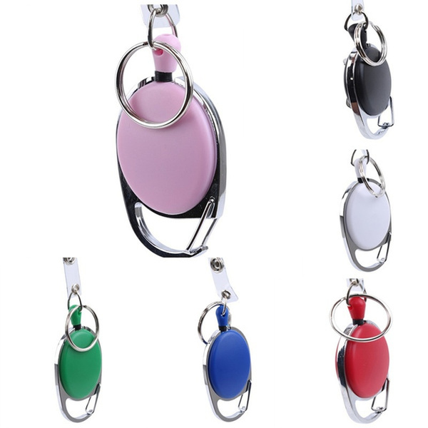 Outdoor key Ring Return Retractable Wire Rope Camping Telescopic ...