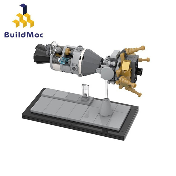 Buildmoc City Space Ship Spaceship Bricks MOC Model Building Blocks ...