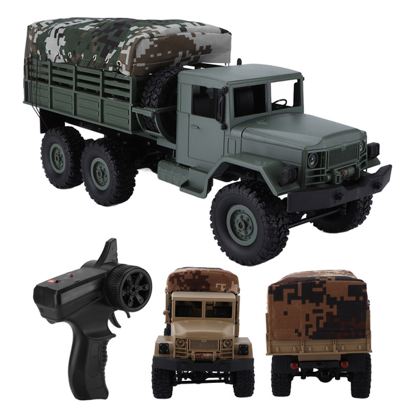 1/16 RC Off Road Car, 35m Range Trapezoidal Metal Beam Frame RC Lorry ...