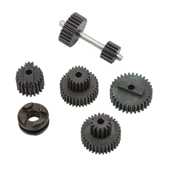 RC Metal Steel Transmission Gear Set for WPL Double Speed RC Upgrade ...