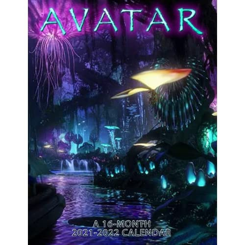 Avatar Calendar 2021-2022: 2022 Monthly Planner Agenda BONUS 3 Months ...