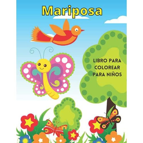 Mariposa Libro para colorear para niños: 30 páginas para colorear de ...