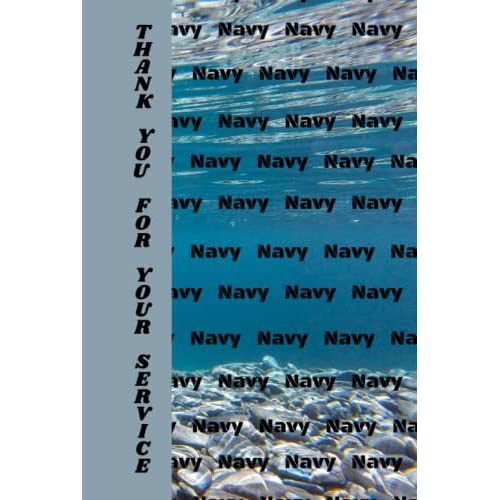 Notebook Thank you for your service Navy Army Air Force Marine Corps ...