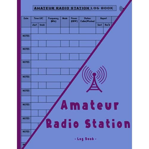 Amateur Radio Station Log Book: Amateur Ham Radio Station Log | Ham ...