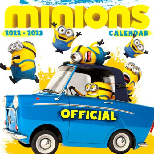 Minions 2022 Calendar: Cartoon 2022 OFFICIAL calendar -Minions Weekly ...