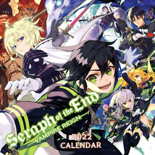 Seraph of the End 2022 Calendar: Anime-Manga OFFICIAL calendar 2022 ...
