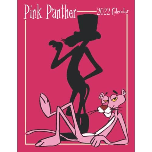 Pink Panther 2022 Calendar: Cartoon 2022 OFFICIAL calendar -Pink ...