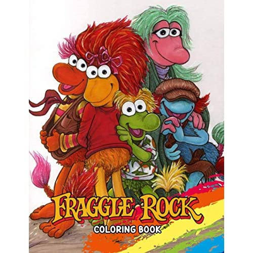 Fraggle Rock Coloring Book: Incredible Coloring Book For Kids And ...