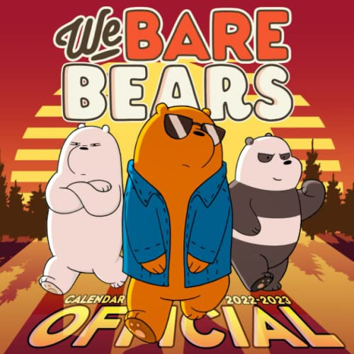 We Bare Bears 2022 Calendar: Cartoon 2022 OFFICIAL calendar -We Bare ...