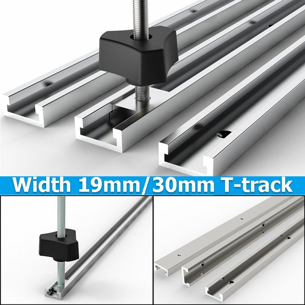 Aluminum Alloy Width 19mm/30mm T-track for Wood Working Table Saw ...