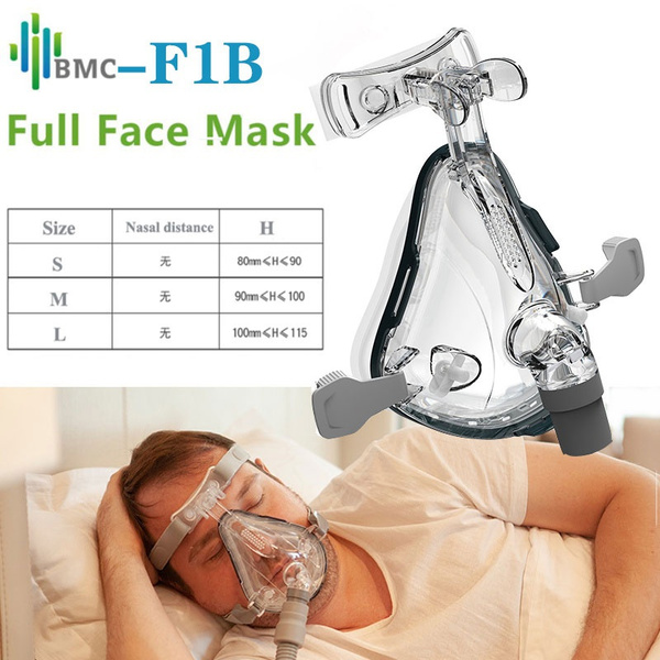 BMC-F1B Nasal Mask CPAP Mask Sleep Mask with Headgear Size S/M/L for ...