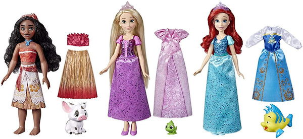 Hasbro F5229 Disney Princess Royal Fashions and Friends Fashion Doll 3 ...