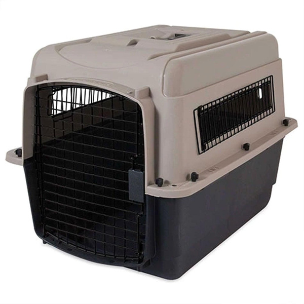 Petmate Ultra Vari 28 Inch Hard Sided Travel Crate Carrier Kennel ...