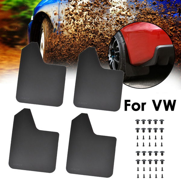 4x Mudflaps Mud Flaps Splash Guards Mudguard For Volkswagen Golf GTI R ...