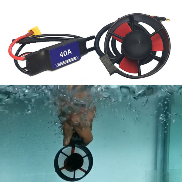 T60 Underwater Thruster 16V 300W Brushless Motor with 40A ESC for RC ...