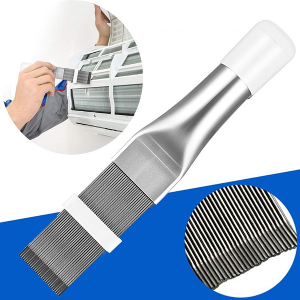 Air Conditioning Fin Comb Stainless Steel Fin Brush Condenser Cleaning ...