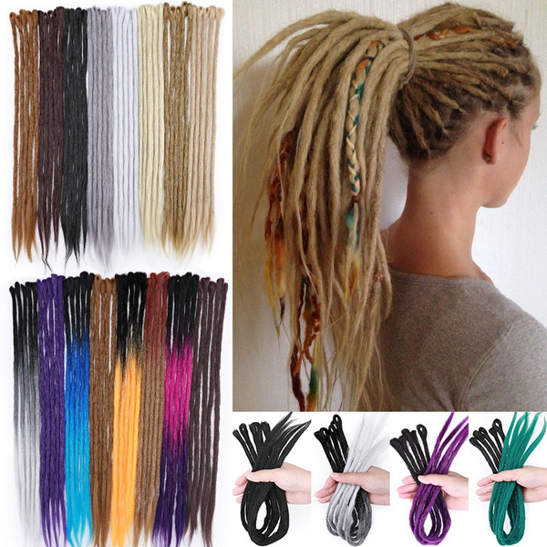 20/24inch Afro Hair Dreadlocks Hairstyles Synthetic Hair Dreadlocks ...