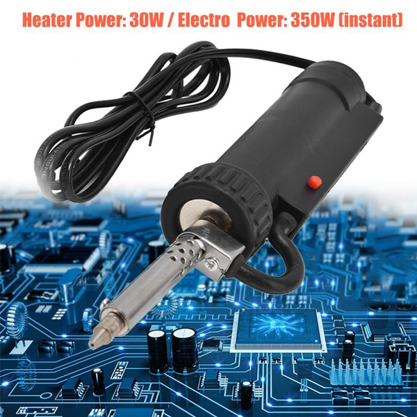 AC220V 50HZ Electric Desoldering Iron Solder Sucker Desoldering Pump ...