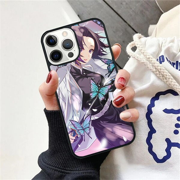 Shinobu Kocho Kimetsu No Yaiba mobile cell Phone Case For iPhone ...