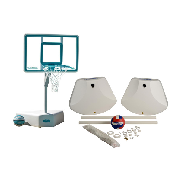 Dunn-Rite Splash and Shoot Swimming Pool Basketball and WaterVolly ...